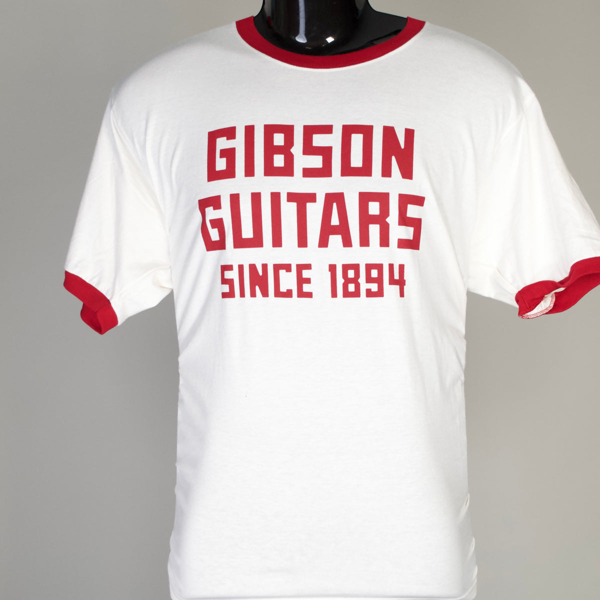 Gibson "Since 1894" Ringer Tee (White) – Southpaw Guitars