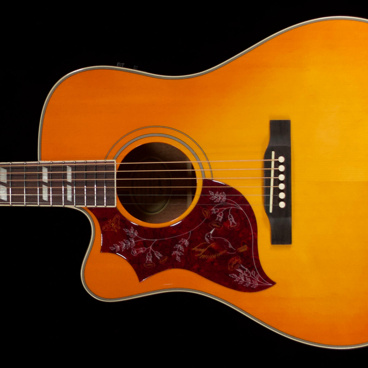 Epiphone Hummingbird EC Studio Left-handed Acoustic Guitar – Southpaw ...