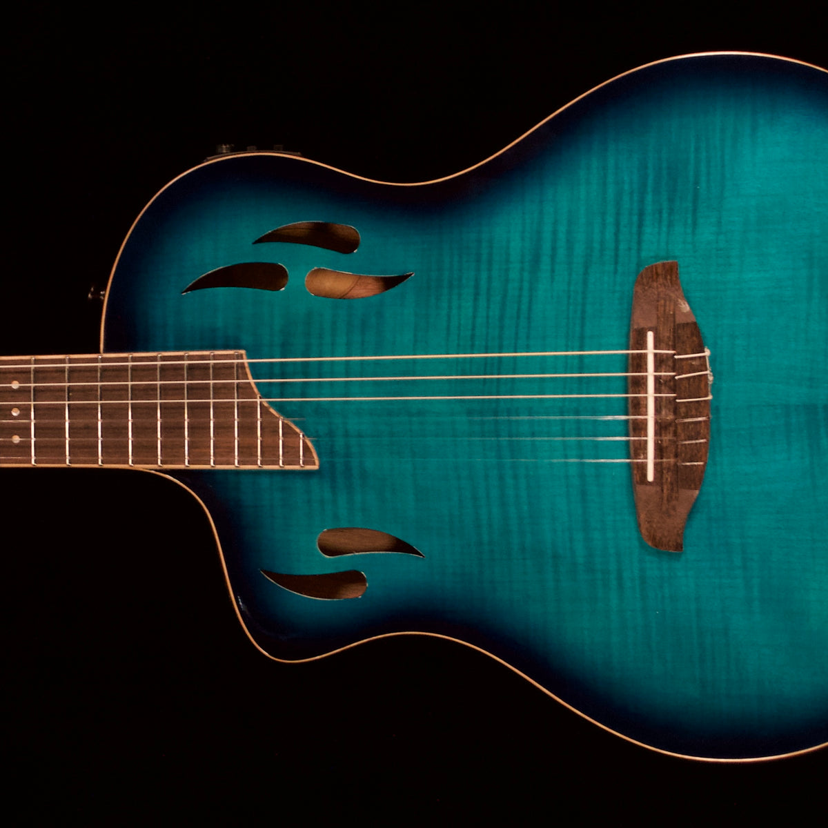 Ortega Lefty Thinline Classical-electric Left-handed – Southpaw Guitars