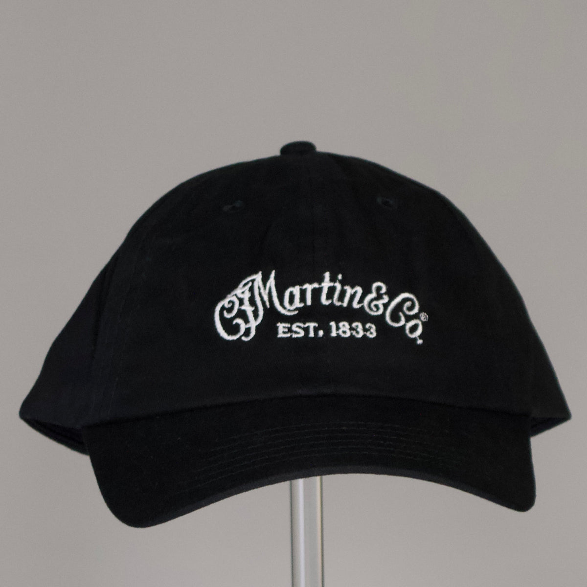Martin Script Logo Hat (Black) – Southpaw Guitars
